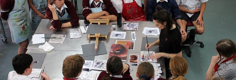 Artist in Residence: Rachelle Dusting | St Mary MacKillop College