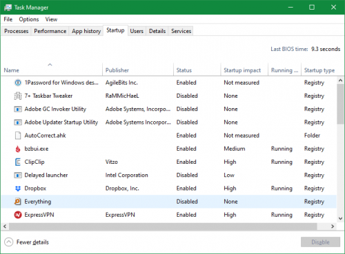 How to Manage Startup Programs in Windows 10 | Houk Consulting
