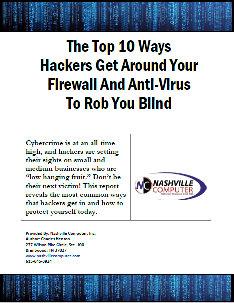Top 10 Hackers Free Report - Nashville, Brentwood, Hendersonville ...