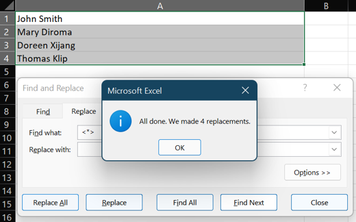 Excel Find And Replace Using Wildcards Pewaukee Waukesha Wisconsin 