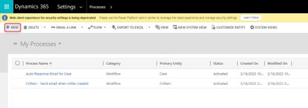 D365 Technical – Creating an email alert workflow - Pewaukee, Waukesha ...