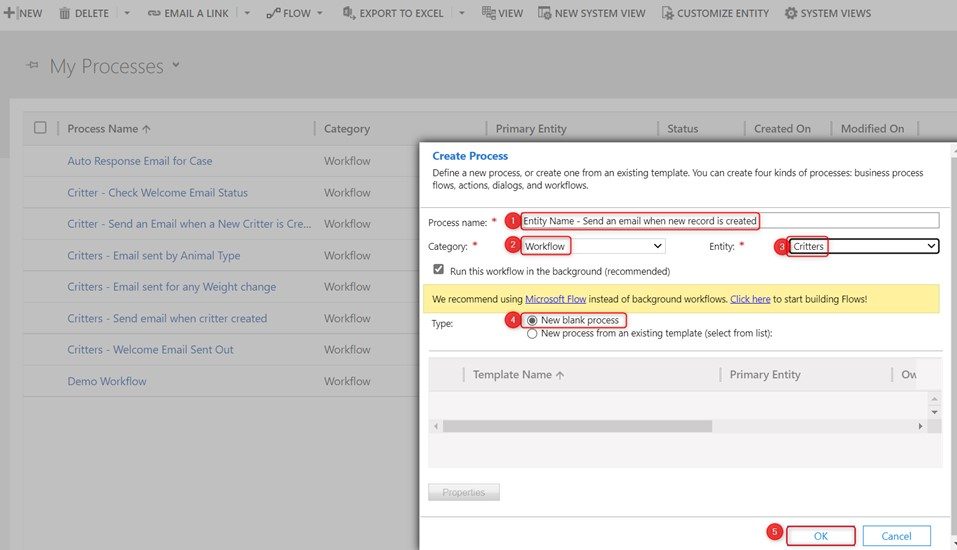 D365 Technical – Creating an email alert workflow - Pewaukee, Waukesha ...