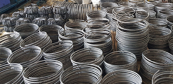 เหล็กปลอกเกลียว - RK Steel เหล็กร่มเกล้า