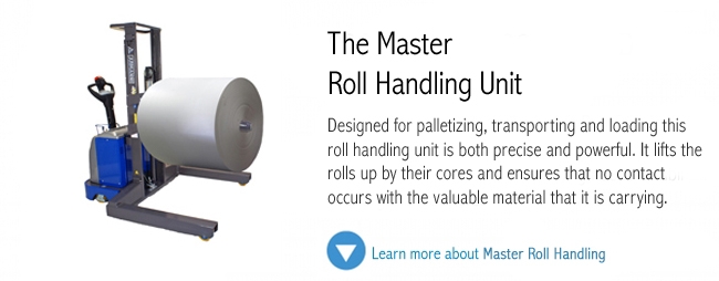 Master Heavy Duty Horizontal Lift and Turn Roll Handling