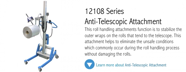 Anti-Telescopic Attachment Roll Handling System
