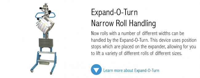 Expand-O-Turn Narrow Roll Handling