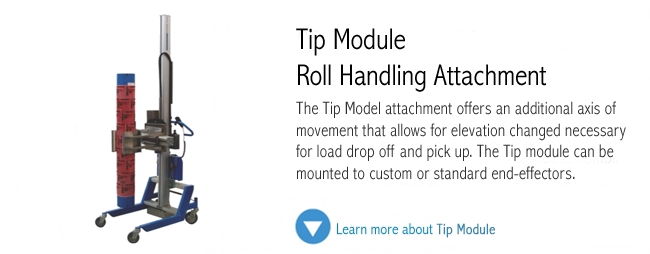 Tip Module Roll Handling Unit