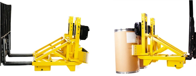 Forklift Quick-Claw Drum Handling Unit