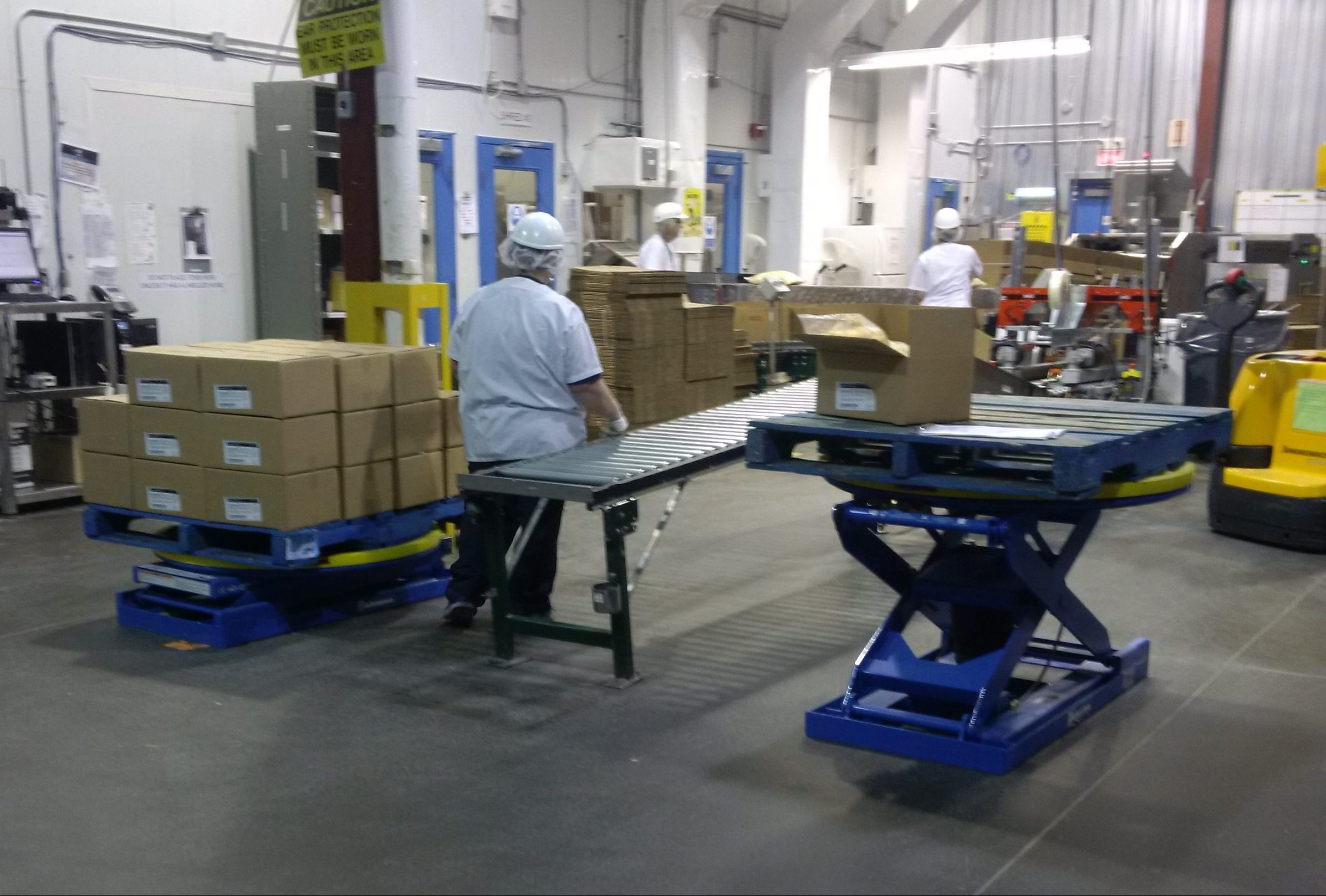 Bishamon Automatic Pallet Positioners