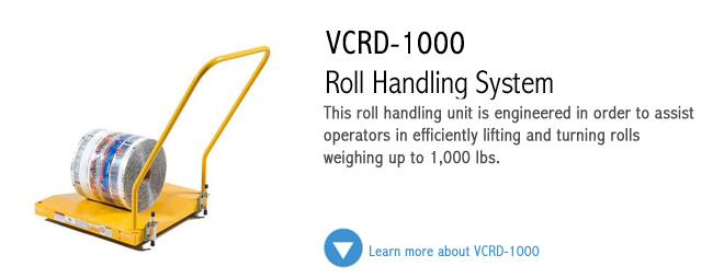 VCRD-1000 Roll Dollies - Ayr, Cambridge, Kitchener | R&D ERGO LTD