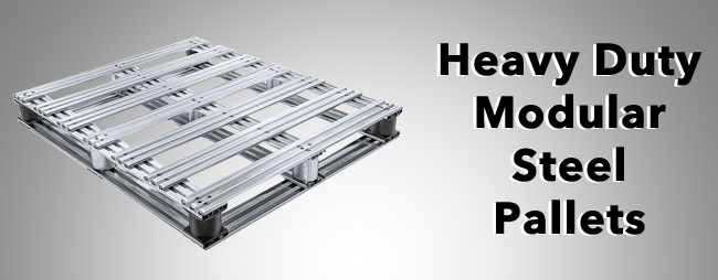 Heavy Duty Modular Steel Pallets - Ayr, Cambridge, Kitchener | R&D ERGO LTD