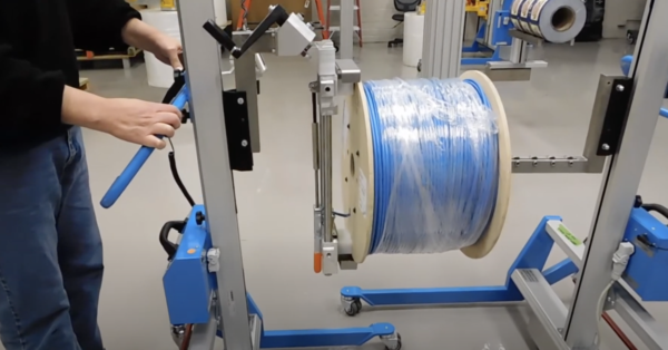 Wire Spool Lifter - Ayr, Cambridge, Kitchener | R&D ERGO LTD