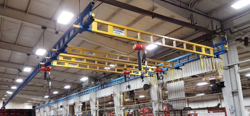 Trussed Steel Track Monorail - Ayr, Cambridge, Kitchener | R&D ERGO LTD