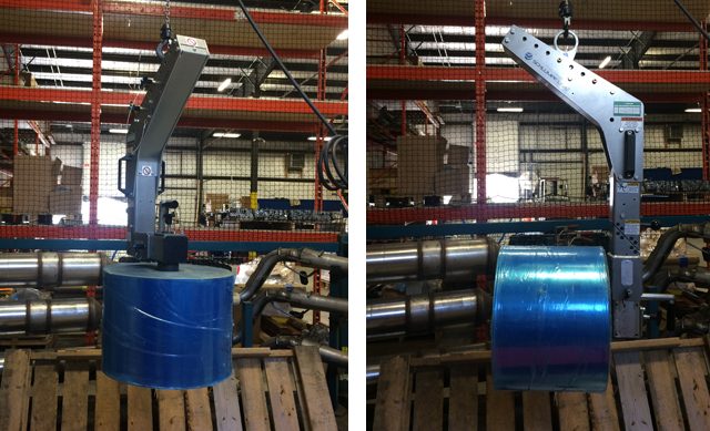 Hoist Based Roll Lifter