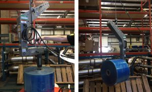 Hoist Based Roll Lifter