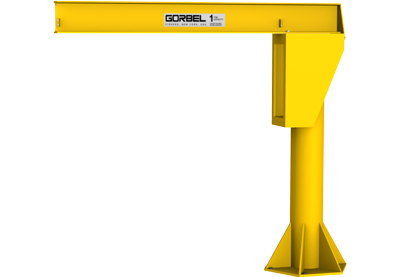 Baseplate Mounted Jib Crane, 1/4 Ton Capacity - Ayr, Cambridge ...