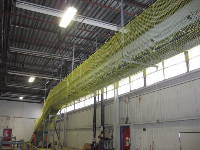 Conveyor Netting Project Cambridge Kitchener Guelph Liftsafe Fall