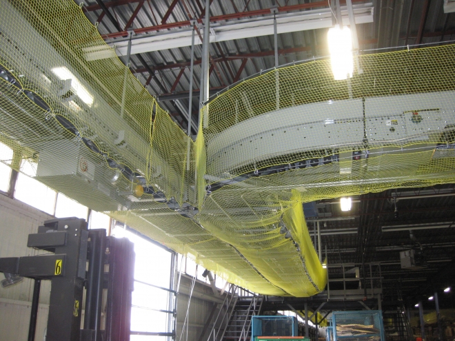 Conveyor Netting Project - Cambridge, Kitchener, Guelph | Liftsafe Fall ...