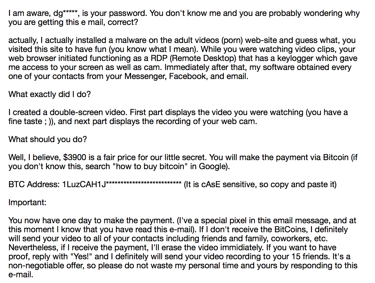 New Email Scareware/Ransomware In The Wild (UPDATE) - Your Local Triad ...