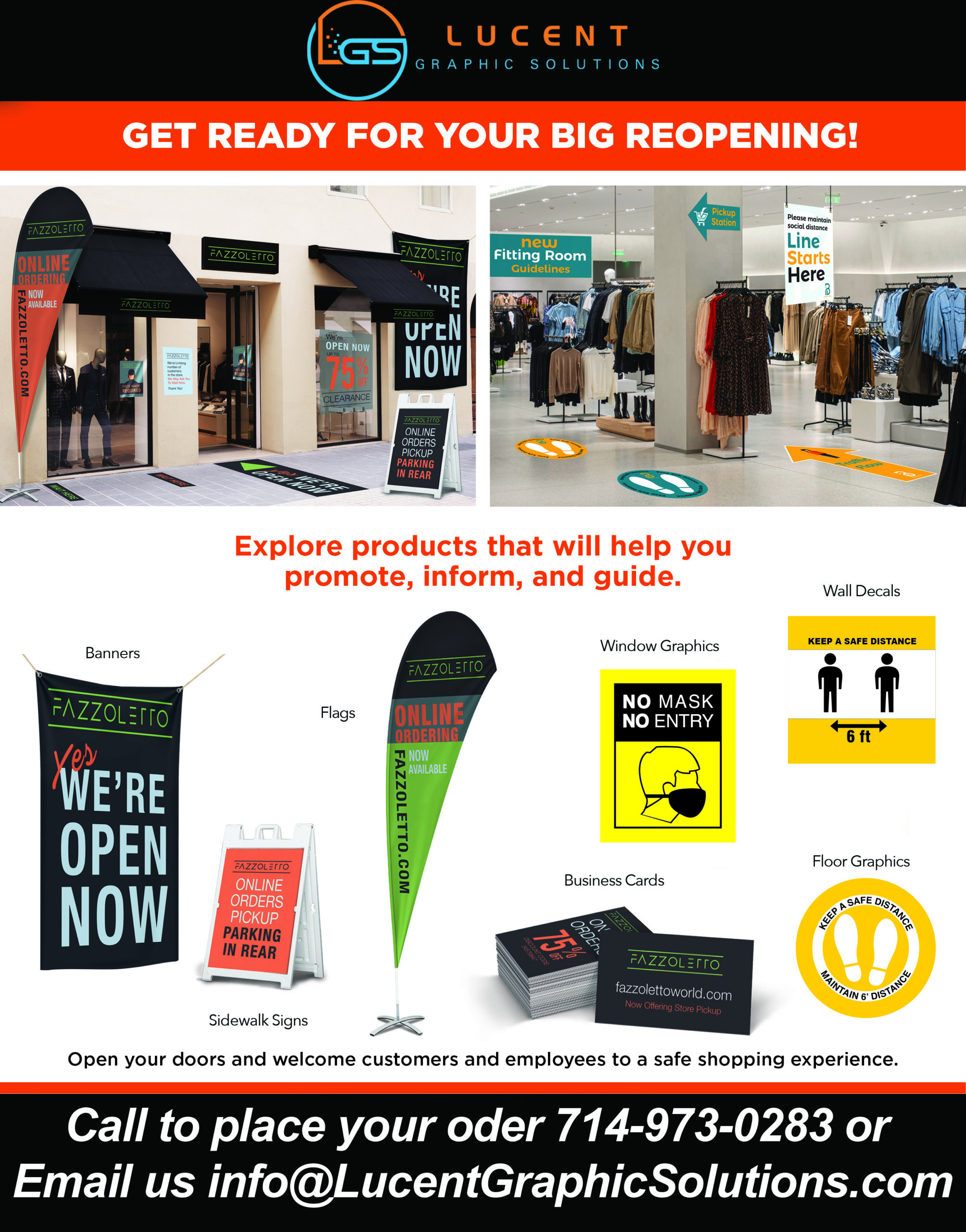 Signs, Banners & Tradeshow Displays | Lucent Graphic Solutions