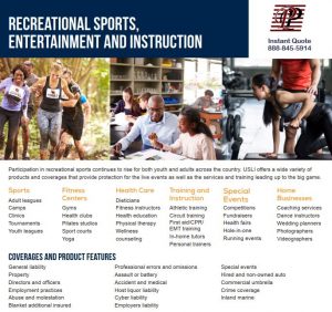 Recreational Sports, Entertainment, and Instruction - Get and Instant ...