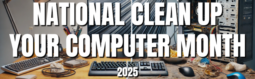 National Clean Up Your Computer Month 2025