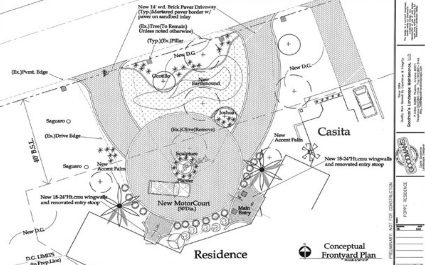 how to draw landscape plans to scale