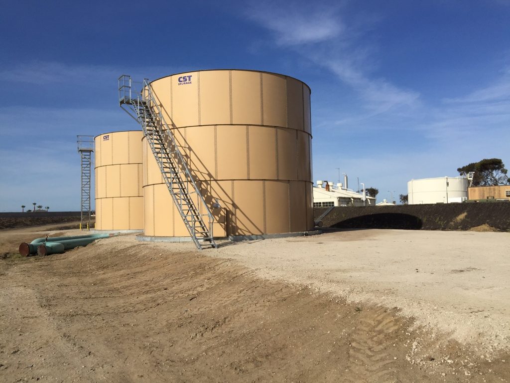 VENTURA, CA (2) 29′ X 24′ – API 12B TANKS 3000 BBL’s | Thompson Tank