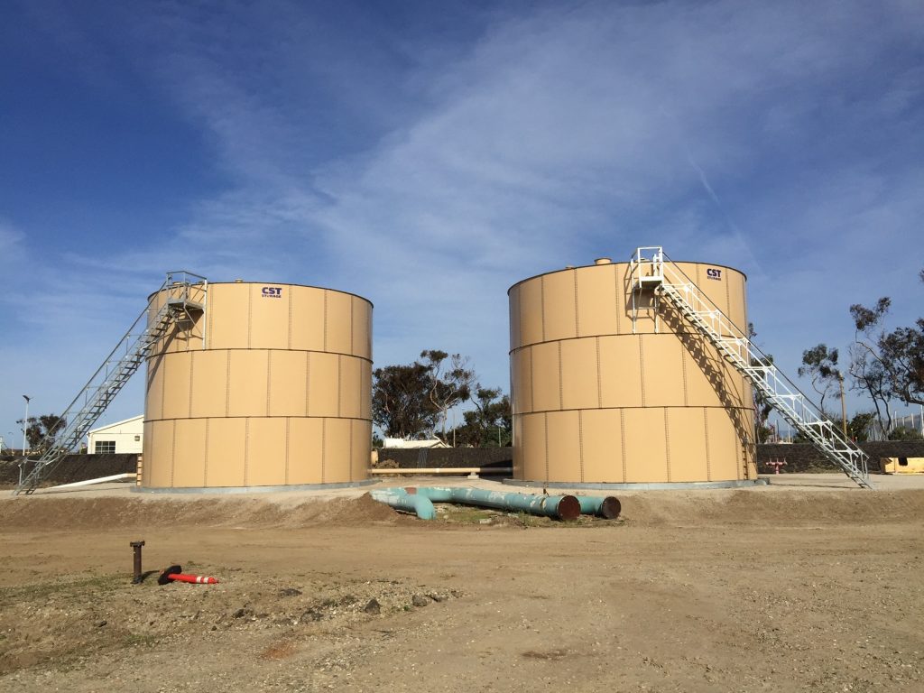 VENTURA, CA (2) 29′ X 24′ – API 12B TANKS 3000 BBL’s | Thompson Tank