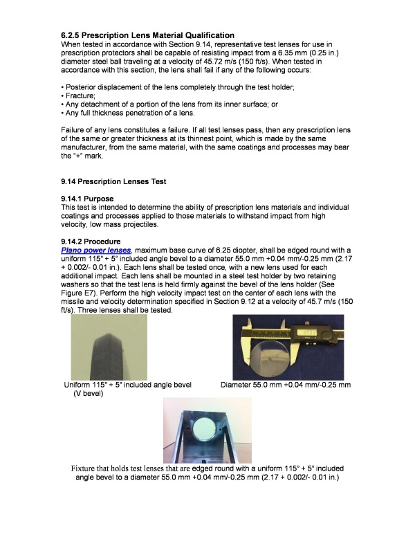 Eye Protection Testing Services, Face Protection Testing Services ...