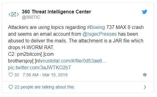 [SCAM OF THE WEEK] Phishing Attack Warns About Boeing 737 Max Crashes ...