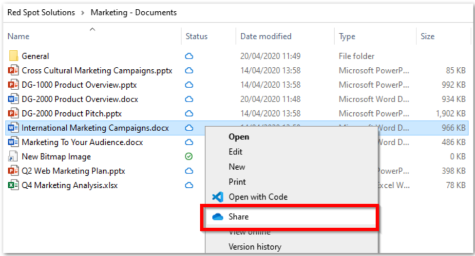 OneDrive and SharePoint File Sharing | GRS Technology Solutions