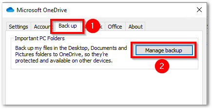 How to backup Desktop, Documents and Pictures folders to OneDrive | GRS ...