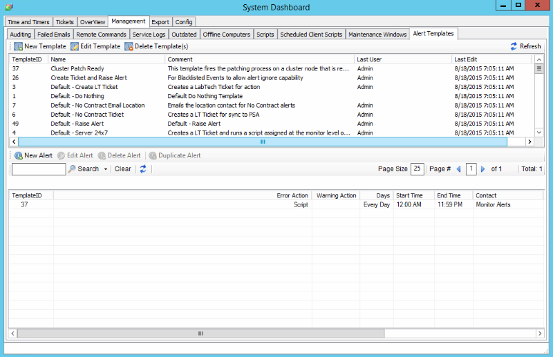 Labtech Offline Server Monitor Proval Technologies Inc